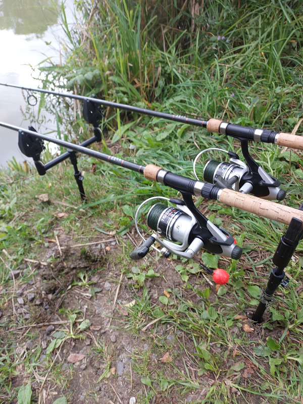 2022 pike setup, Summit banksticks etc, Darent Valley 10ft 3lb rods and ...