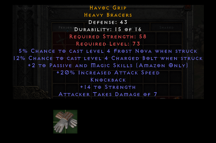 Nice Bowa Gloves - Topic - d2jsp