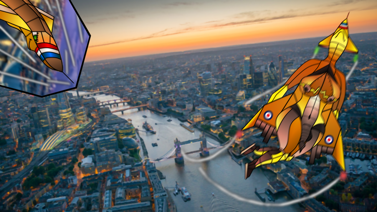 Valkyira Remaster: Freely Streaking Across the London Sky : r/Aeromorph