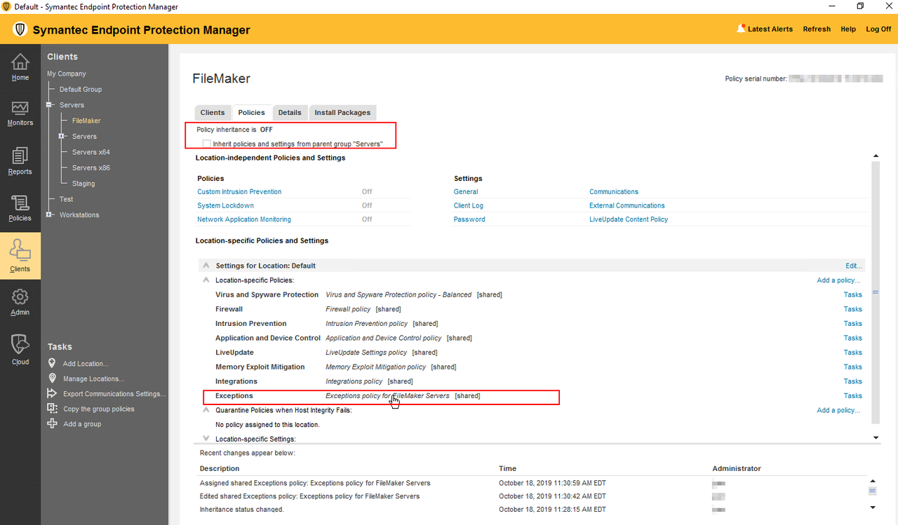 Symantec SEPM Configuration and Client Deployment Notes – Cybersecurity ...