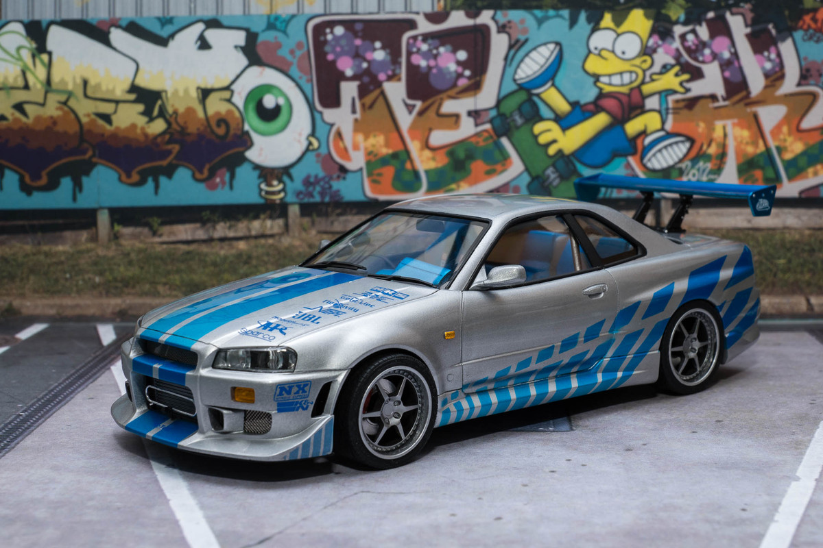 Brian's Nissan Skyline GT-R R34 from 2 Fast 2 Furious - Work In ...
