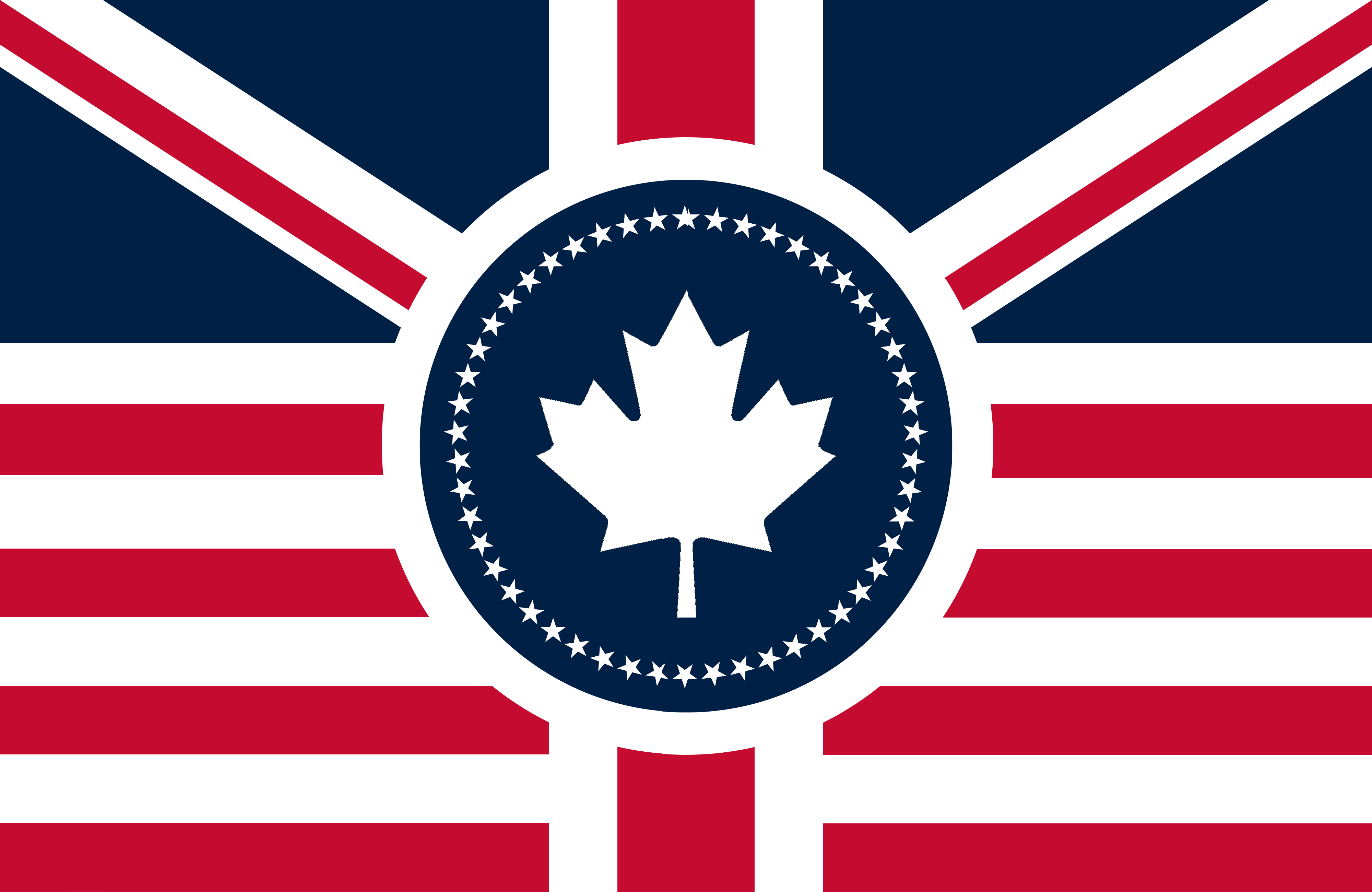 Canadian And American Flag Icons Canada American Flag Silk Copyspace