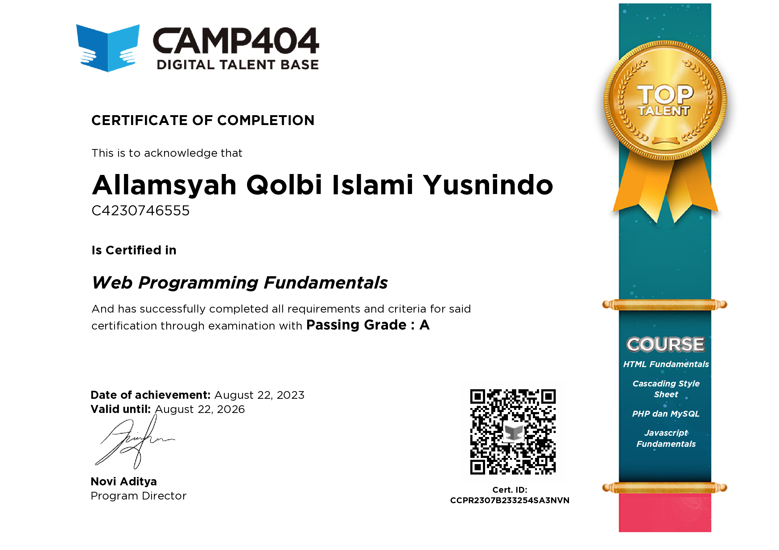 e certificate — Postimages