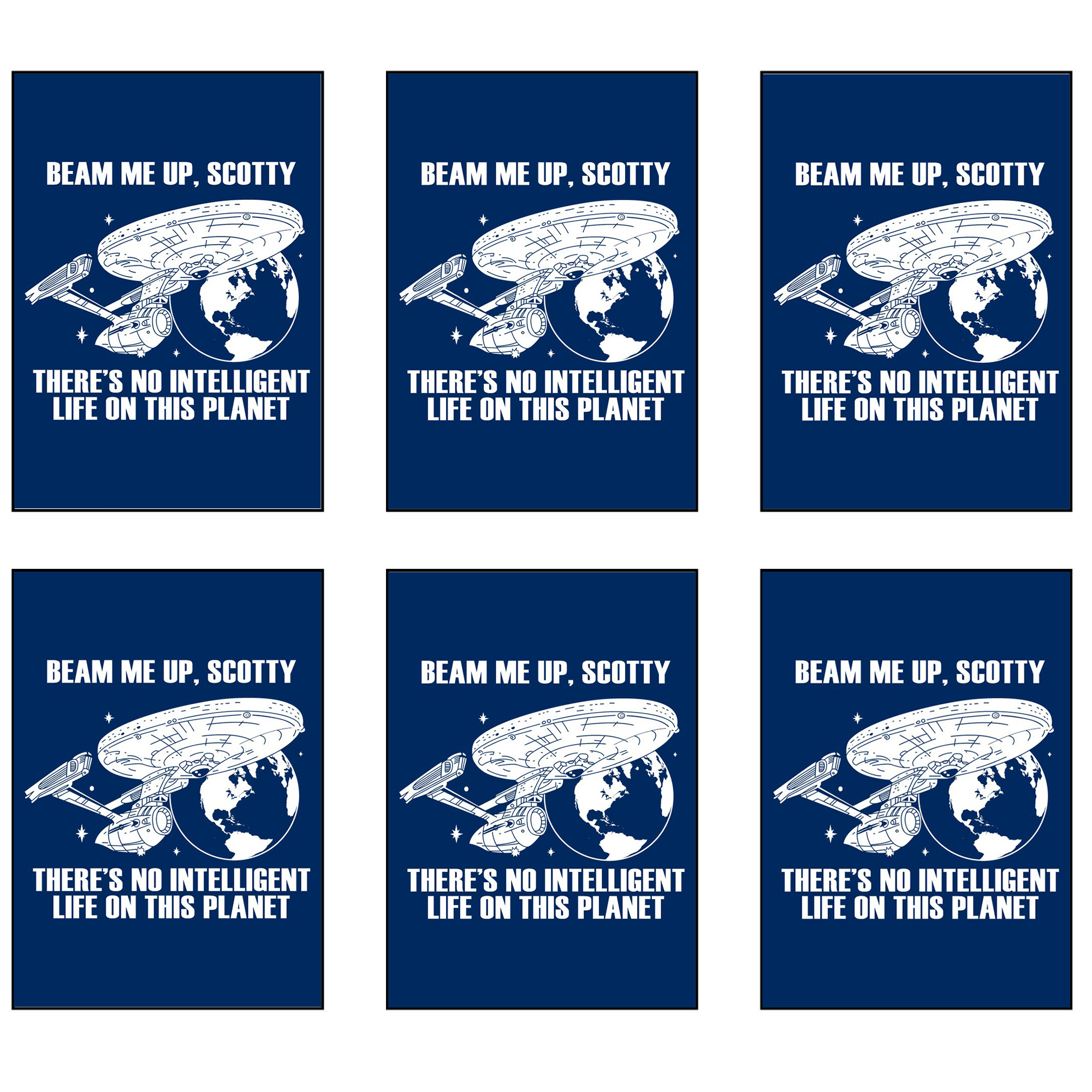 BEAM ME UP SCOTTY POSTCARD — Postimages