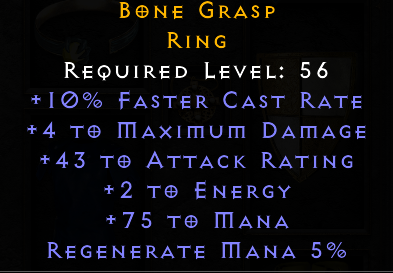 Fast Cast Ring - Topic - d2jsp