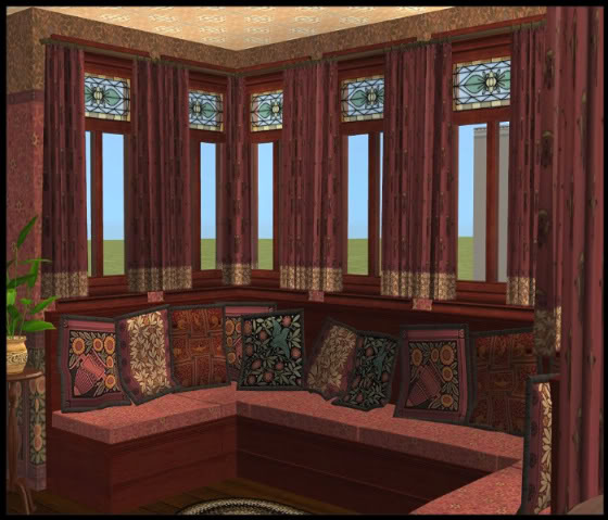 Sims Fashion Barn Charmed Hallway/Sitting Room