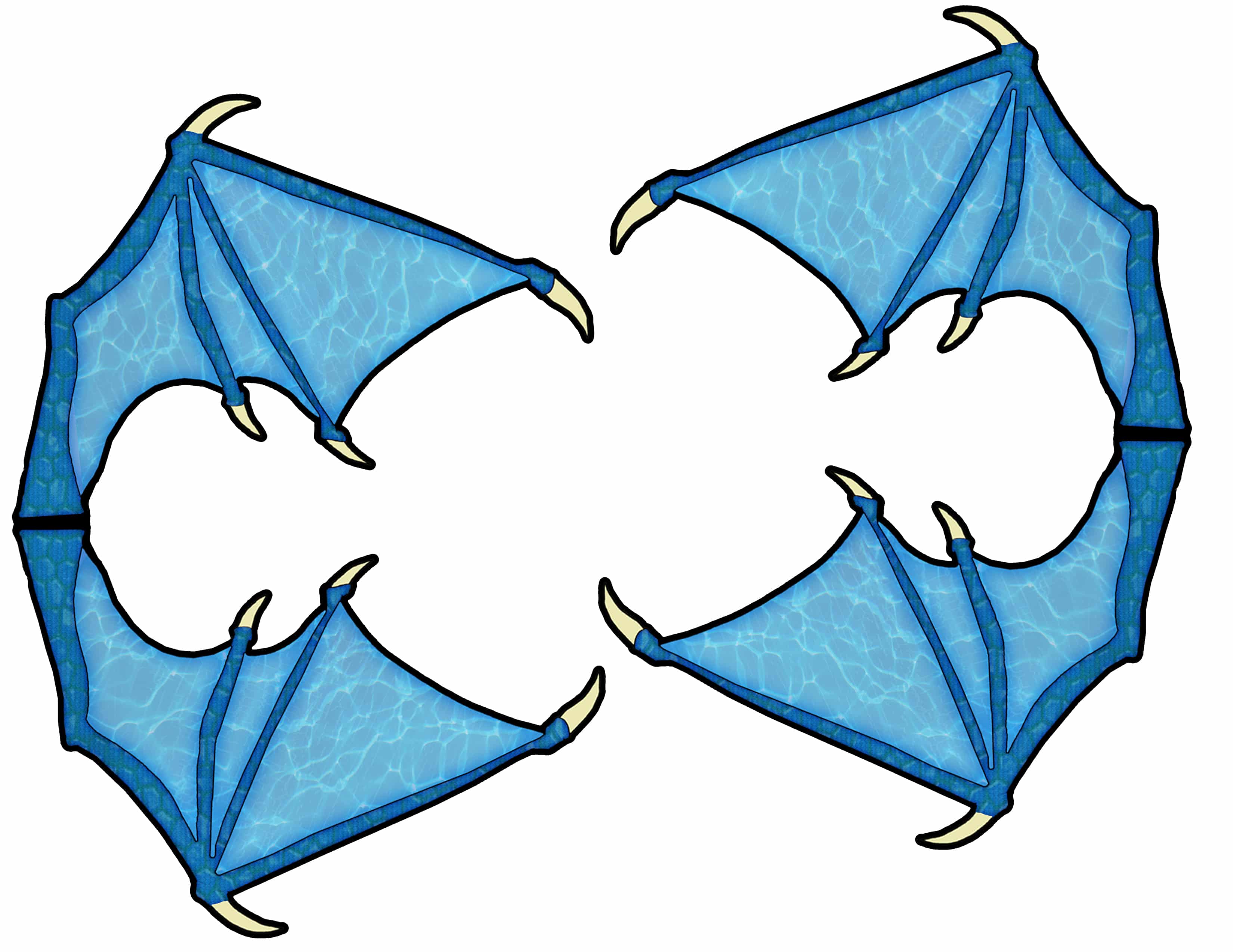 the legendary Blue Dragon of Asureoth wings — Postimages