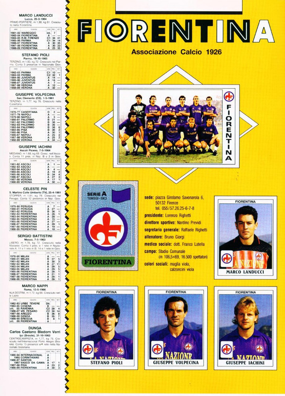 Calciatori 1989 1990 Panini 16 — Postimages