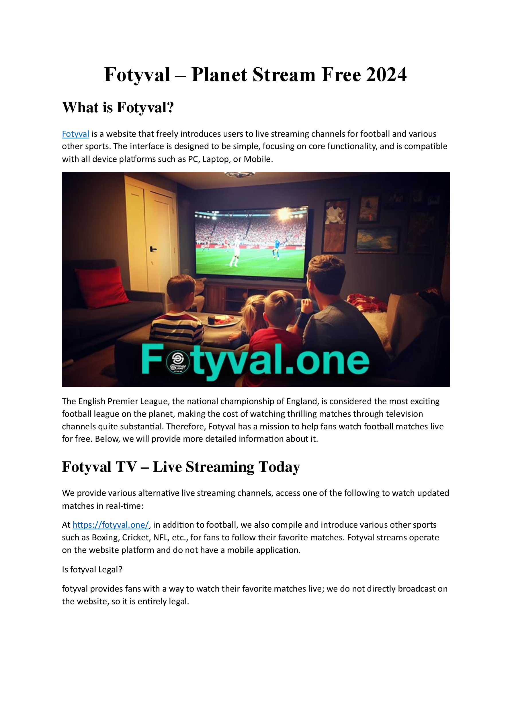 Fotyval Planet Stream Free 2024 — Postimages