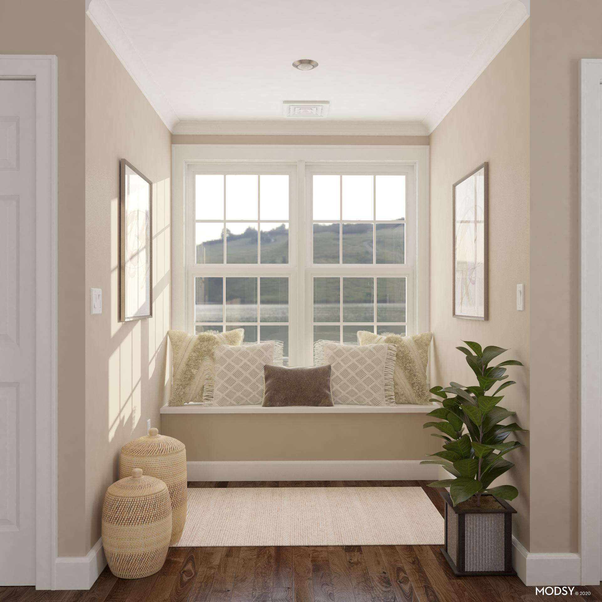 Cozy Window Nook Minimalist Bedroom Design — Postimages