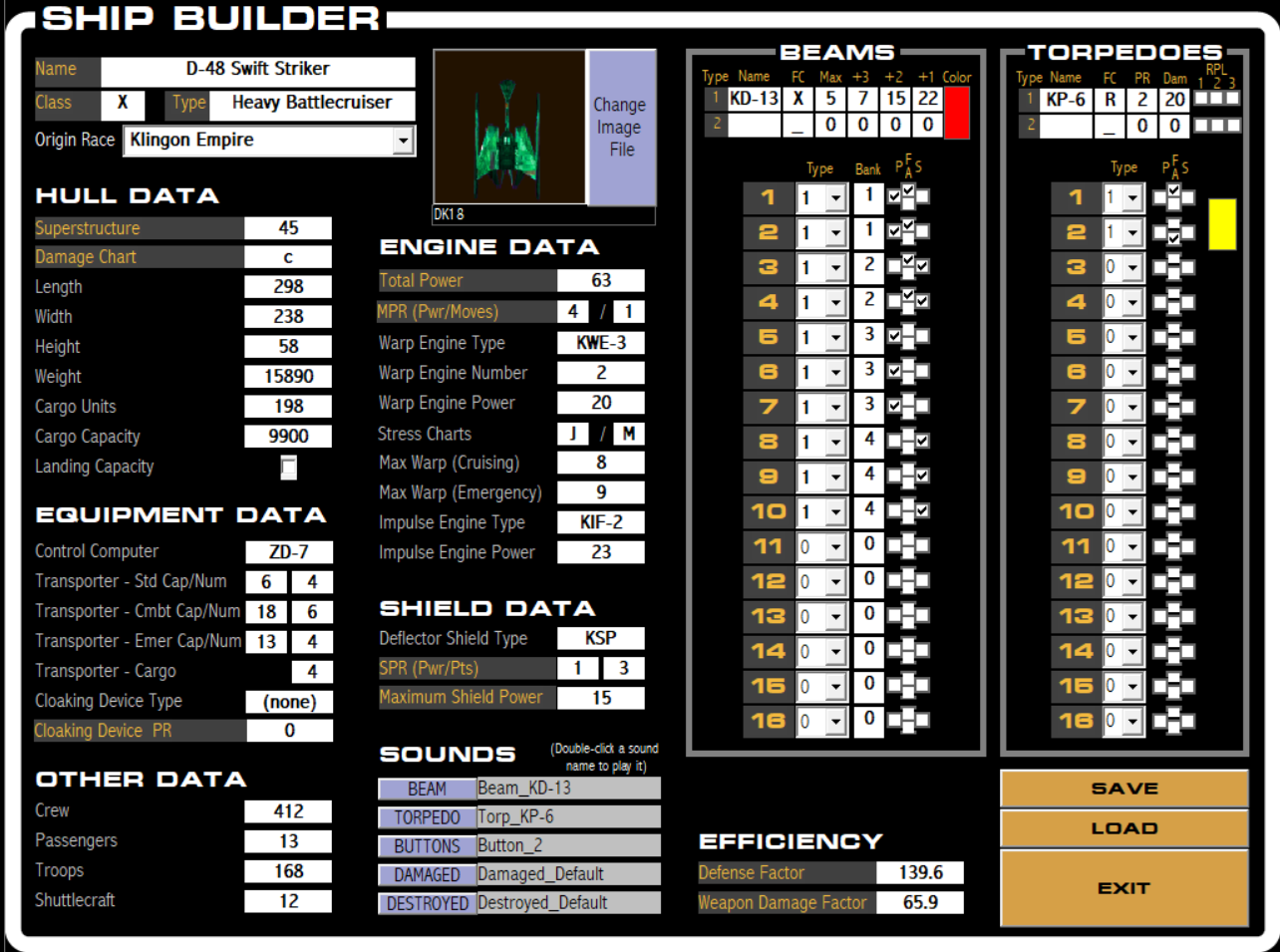 Klingon D 48 Swift Striker Class Heavy Battlecruiser Type B — Postimages