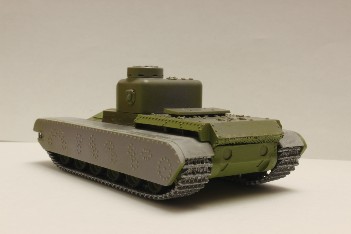 British Nuffield Assault Tank A.T.2 in - Work in Progress - Armour ...