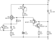 PUT (2N6027) from two BJTs?