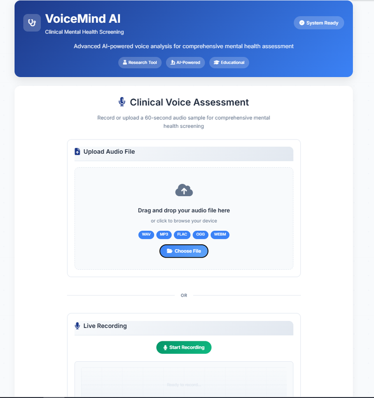 GitHub - BryanLim0214/voice-mind-ai: A research-based voice analysis ...
