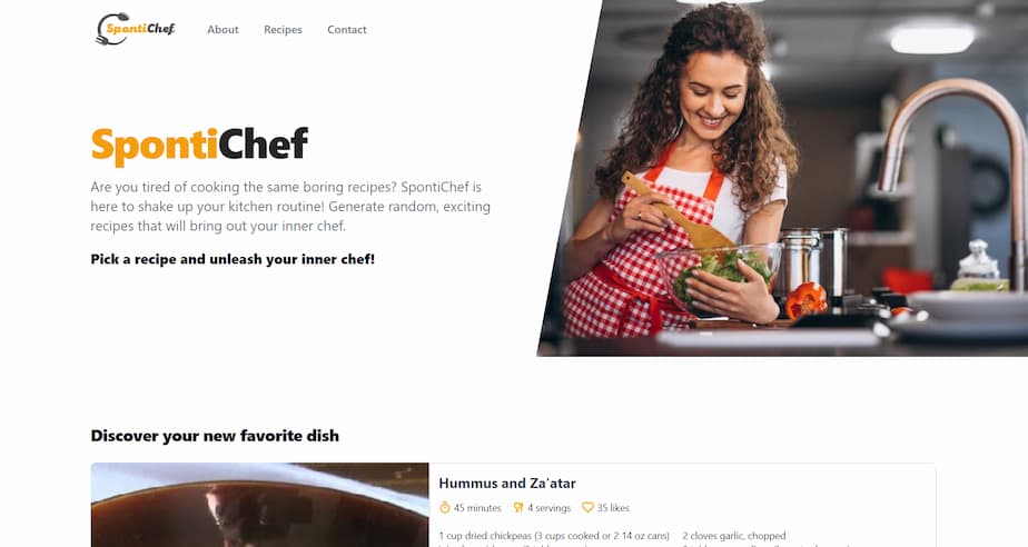 GitHub - itsAmauriDev/async-landing: Are you tired of cooking the same boring recipes ...