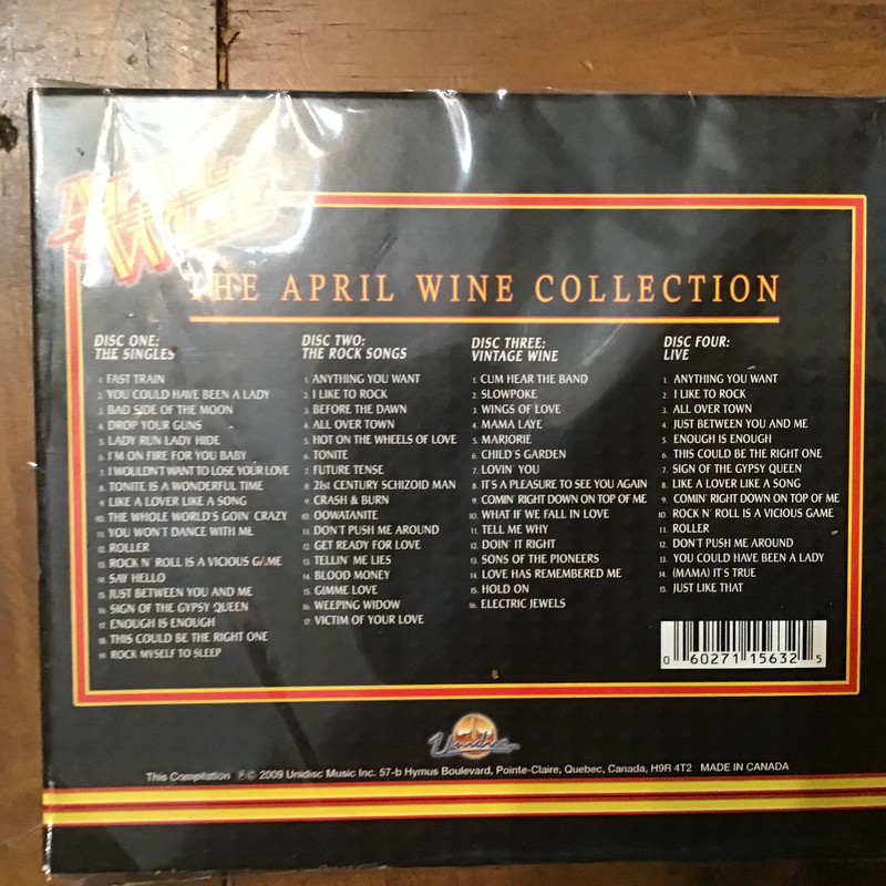 The April Wine Collection 4 CD Box Set | Steve Hoffman Music Forums