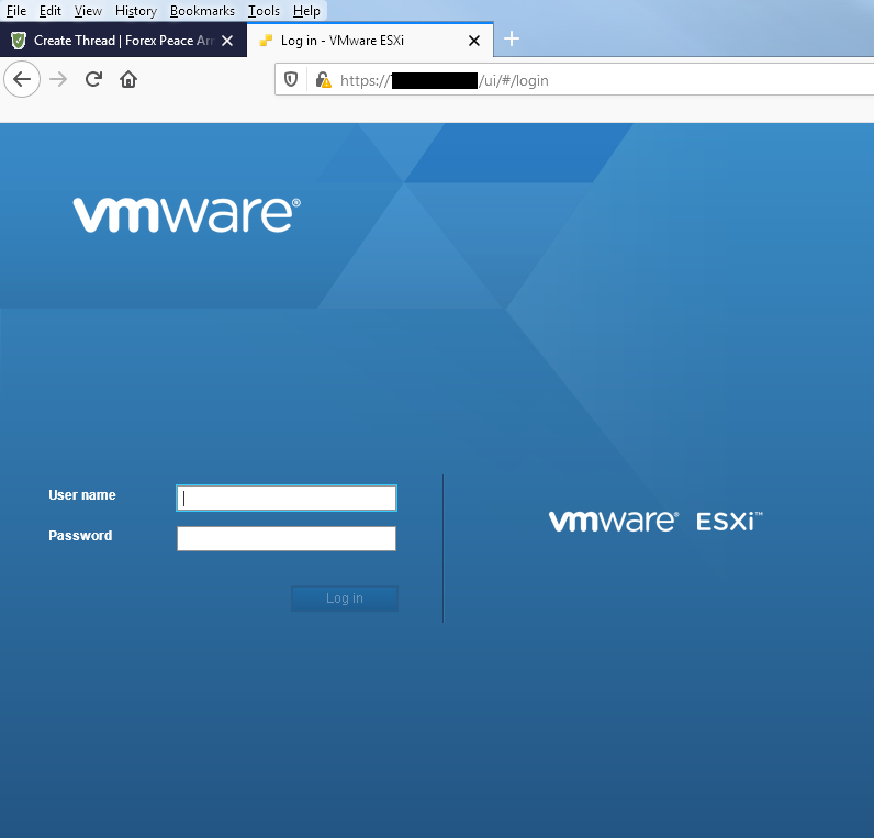 VMware Bare Metal Hypervisor ESXi 6.5 for Trading Forex | Forex Peace ...