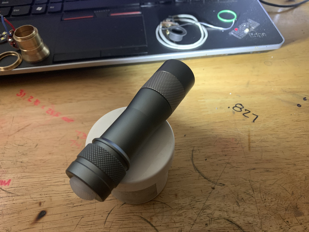 Tried modding a Fw3a with a CWF dragon but many issues. - Flashlight ...