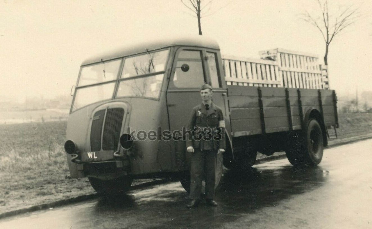 Brand new Renault AGK of Luftwaffe being transfered from Paris to ...