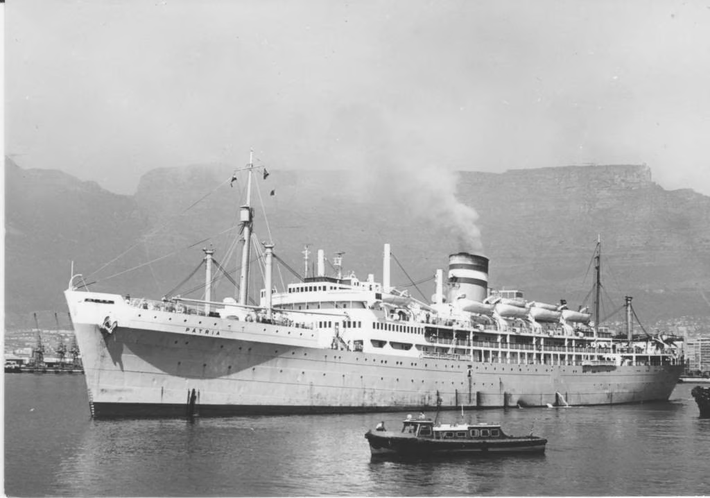 [ALLEMAGNE] Paquebot DE/S Patria (1938)