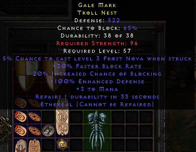 Rare Eth Rep Bvb Shield? - Topic - d2jsp