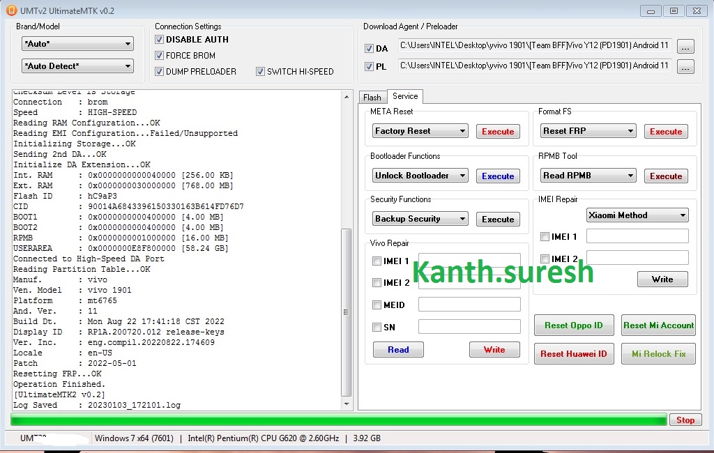 Vivo 1901 latest security pattern - GSM-Forum