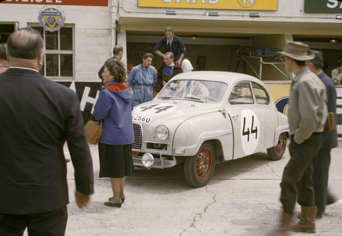 59lm44 Saab 93 Sport Sture Nottorp Gunnar Bengtsson 23 — Postimages