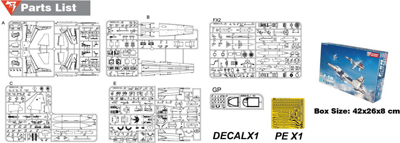 1/32 - F-5E/N and F-5F by Storm Factory - The Rumourmonger ...