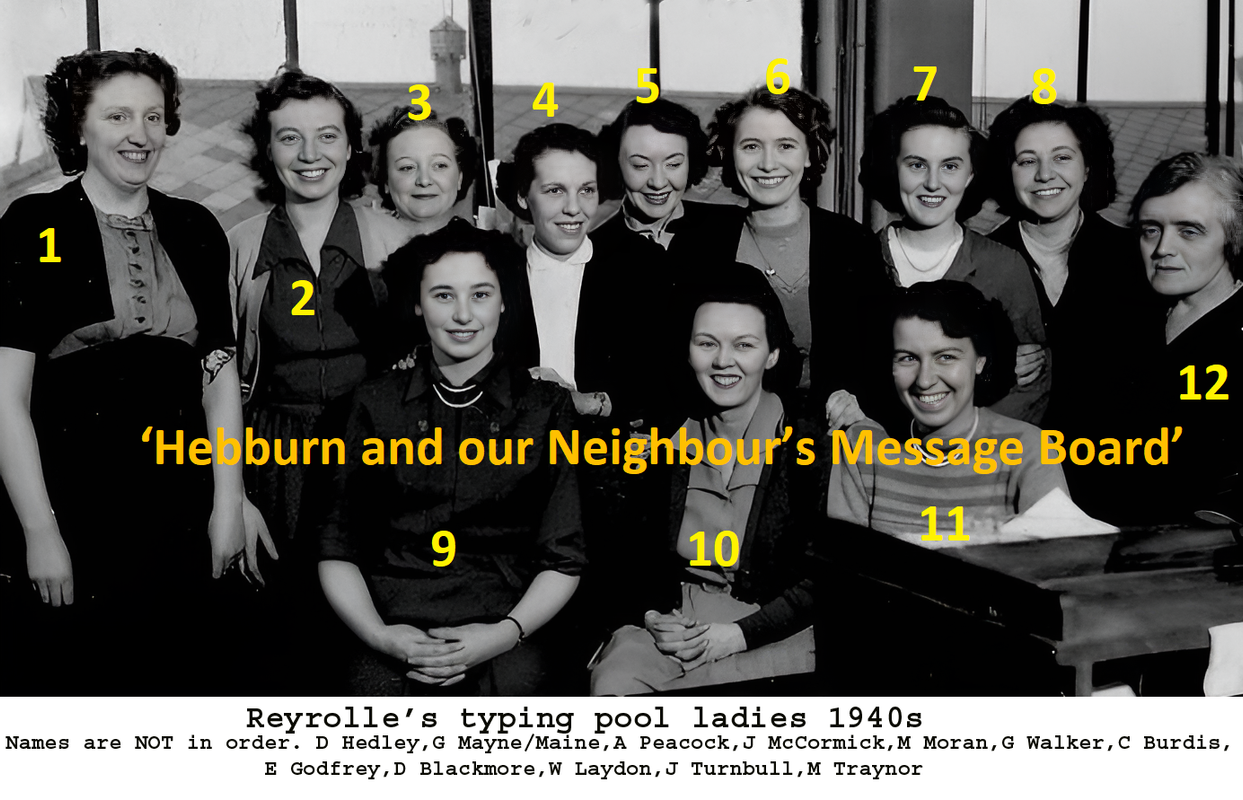 NAMES Reyrolle Typists 1940s copy Copy — Postimages