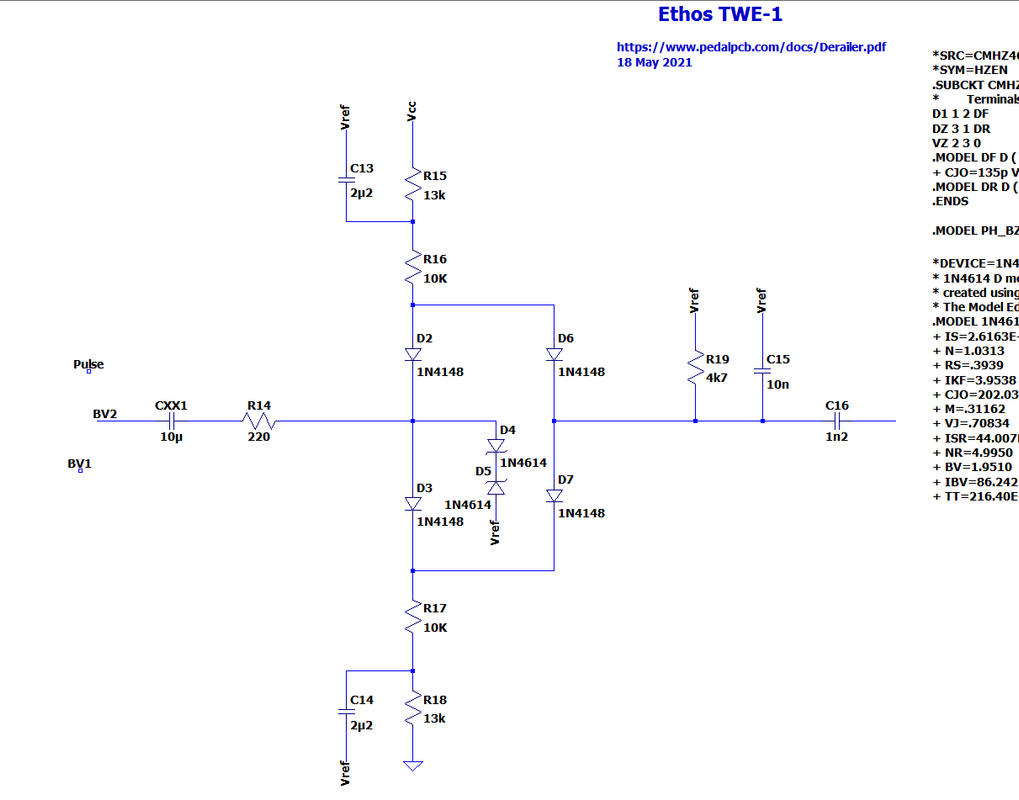 TWE-1 Clipping section