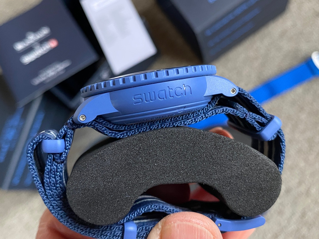 FS: Blancpain X Swatch - ATLANTIC OCEAN | WatchUSeek Watch Forums