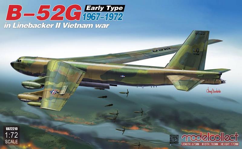 1/72 - B-52H Stratofortress by Modelcollect - B-52G released, B-52D ...