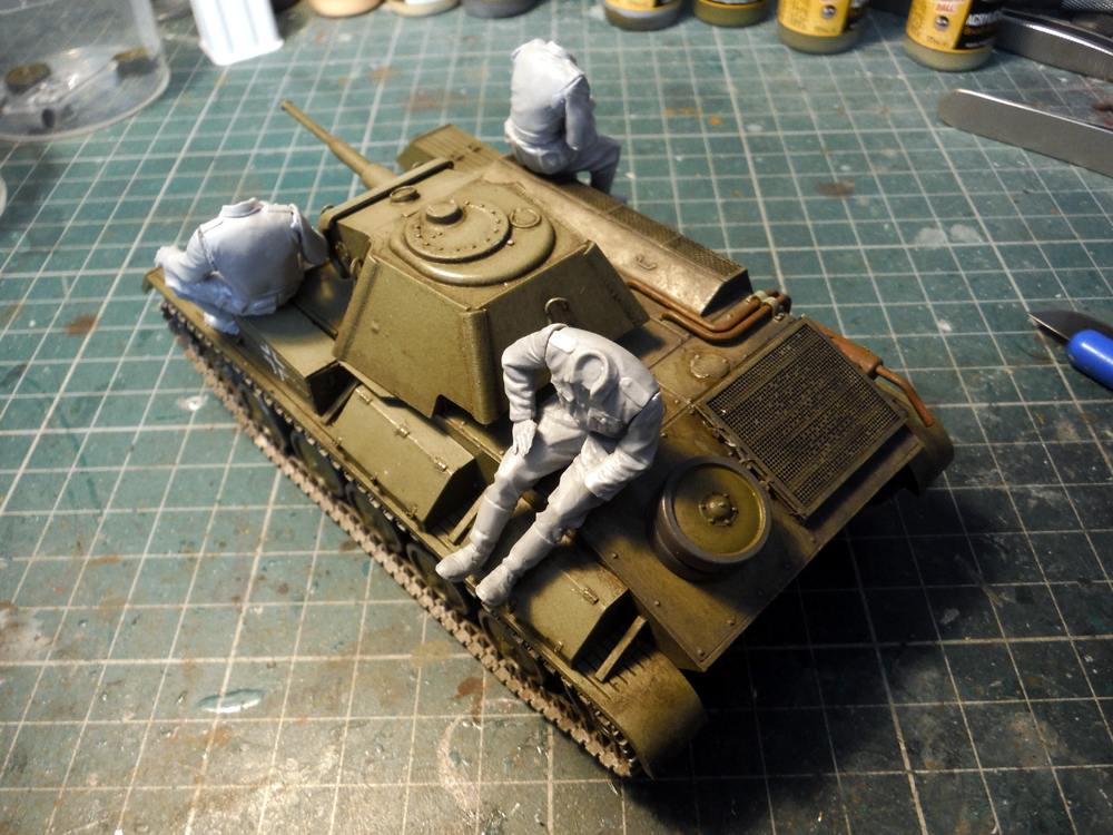 1/35 MiniArt German Artillery Tractor T-70(r) And 7,62cm Gun FK288(r ...