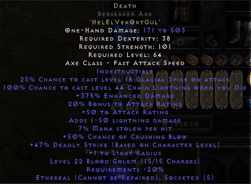 400/14 Ebotdz And 375 Edeathz - Topic - d2jsp