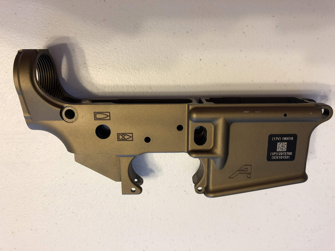 Aero Precision AR15 Lowers - Burnt Bronze - $75 & Black - $50 - AR15.COM