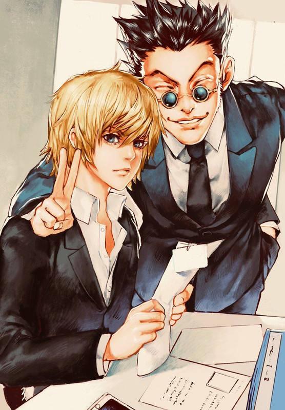 Kurapika X Leorio Deviantart