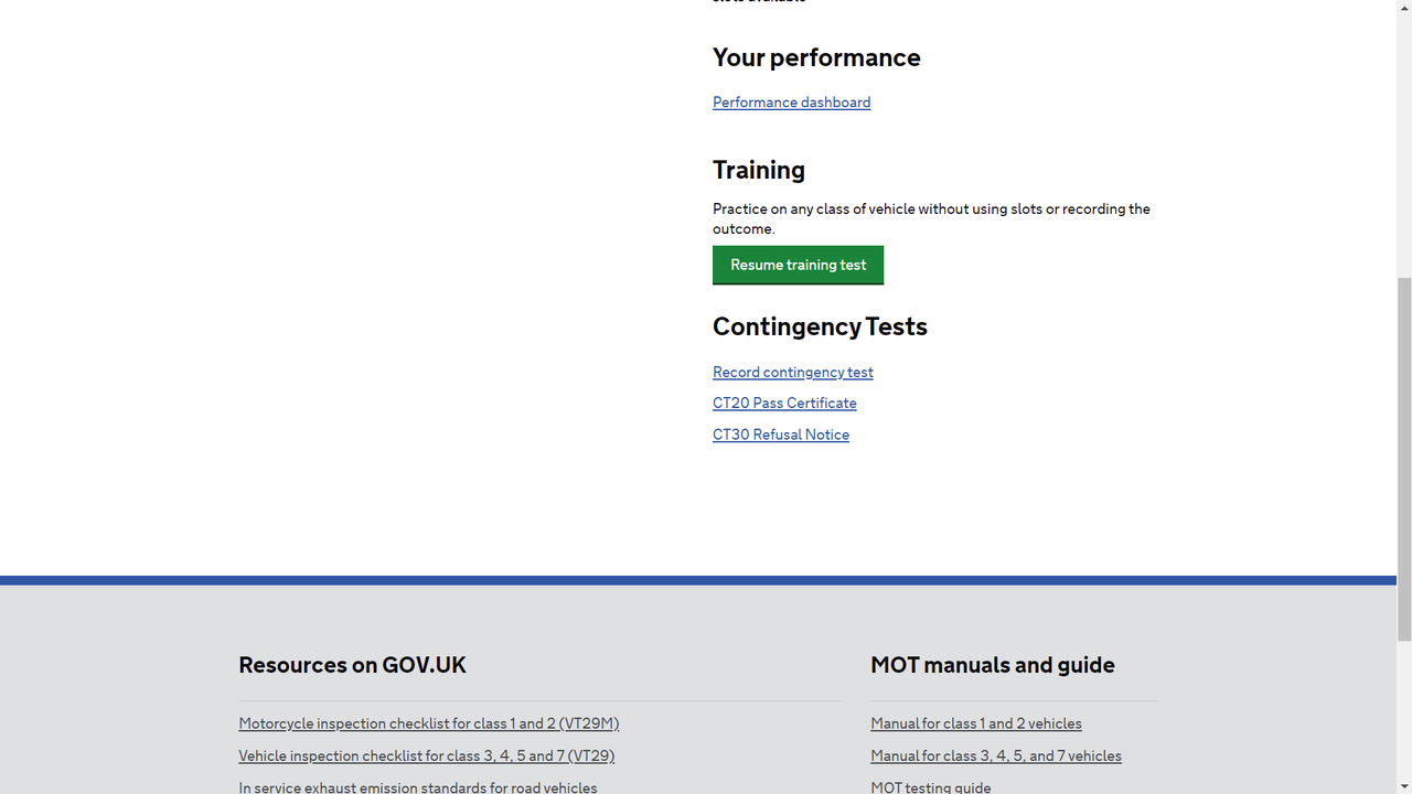 New MOT Manual. - MOT Regulations - Need clarification? try here | MOT ...