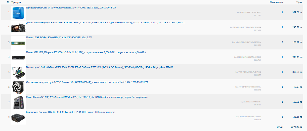 Конфигурация - Нови конфигурации и части, въпроси, препоръки и мнения - Kaldata.com - Форуми