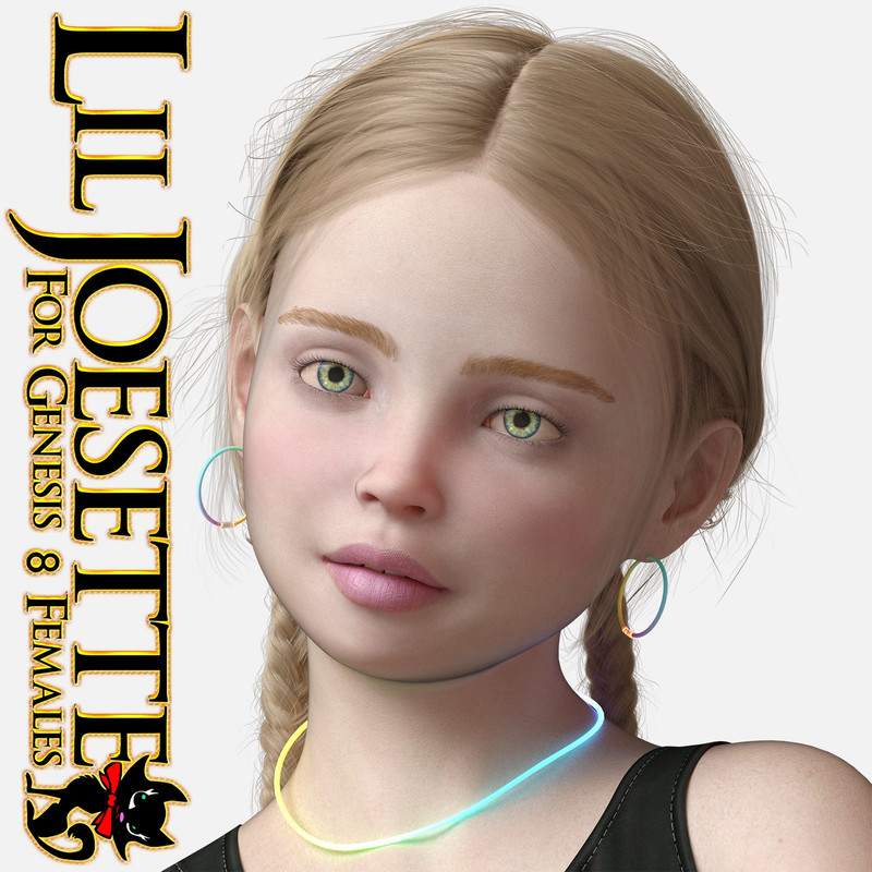 Lil Joesette for G8F » TOPGFX | Daz3d Renderosity Poser 3D Stuff Free Download