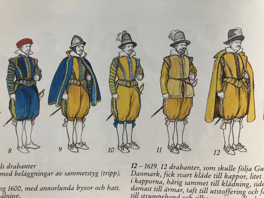 Swedish Drabant 1603 1607 1617 1618 1619 — Postimages