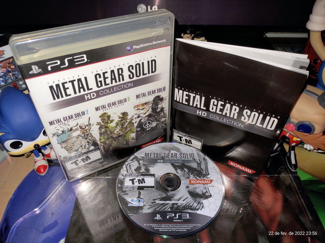 Metal Gear Solid HD Collection US PS3 — Postimages
