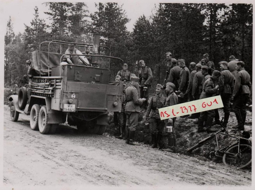 bei TRONFJELD Norwegen 1941 — Postimages