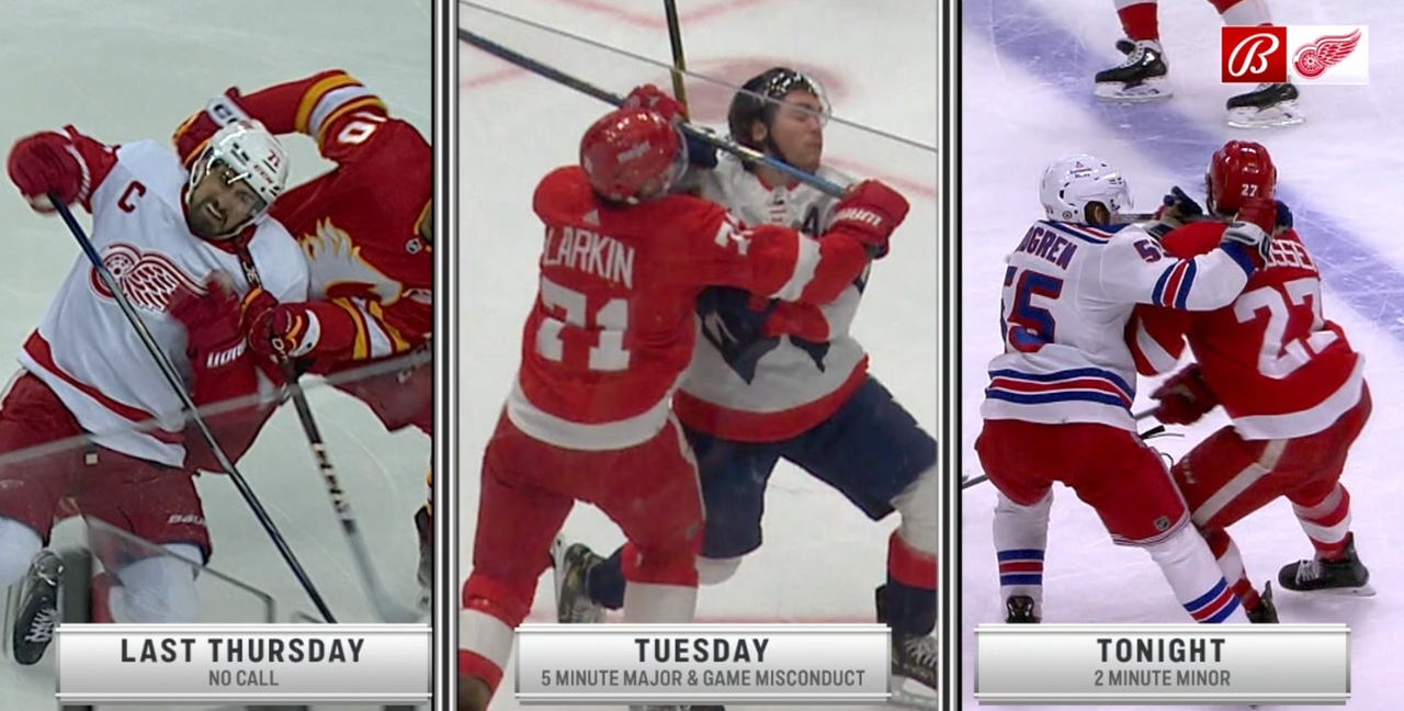 [hana] Lindgren gets 2 minutes for cross-checking on a near-identical ...