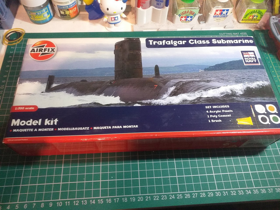 Airfix Trafalgar Class Submarine 1/350 ++Finished++ - The Salty Sea Dog ...