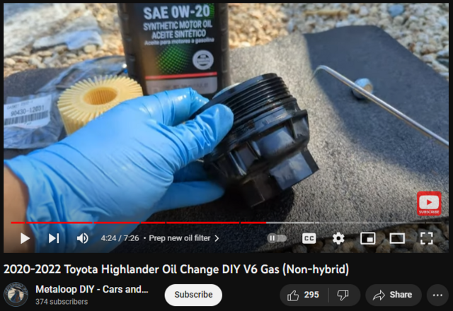 Oil Filter Housing O-Ring Location? | Toyota Forum