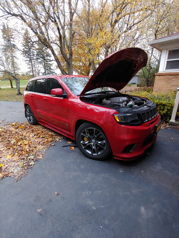 Got my Trackhawk back from Modern Muscle | Jeep Garage - Jeep Forum