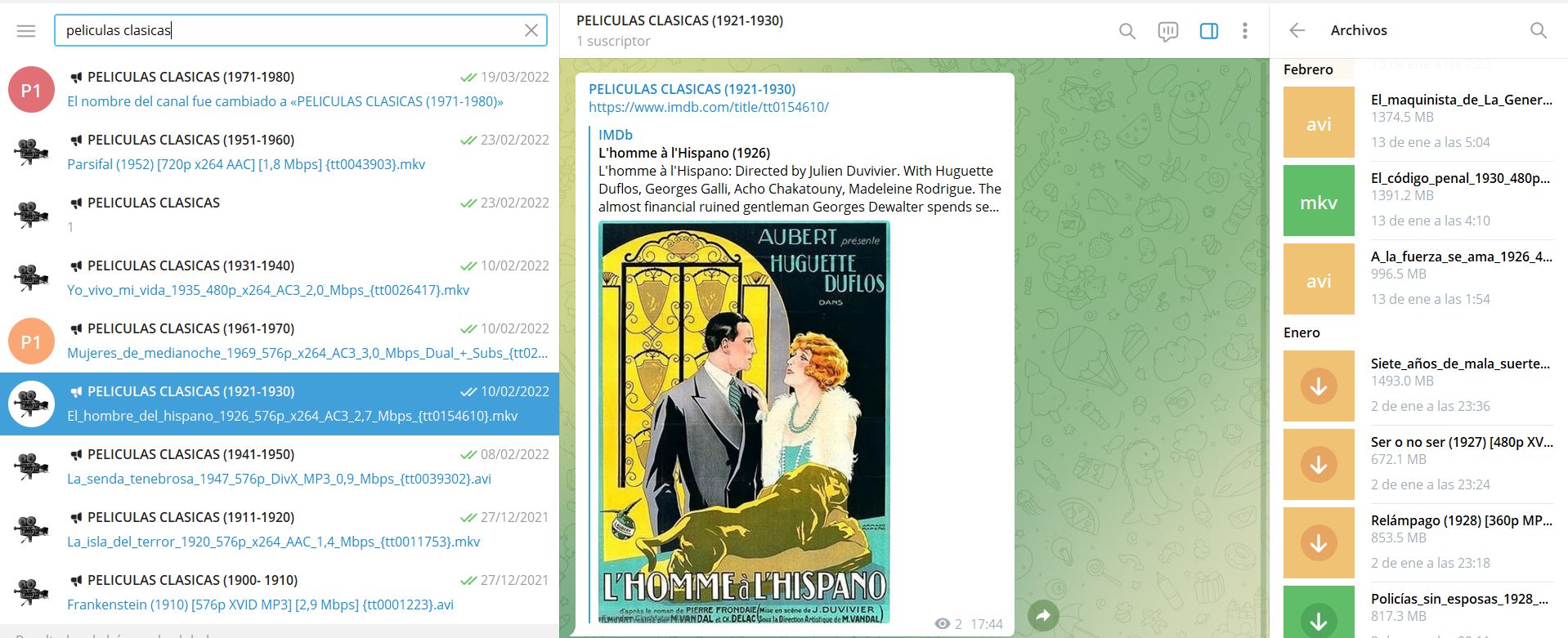 peliculas clasicas — Postimages