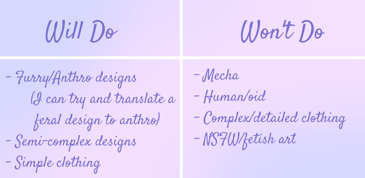 dreamwoven's anthro comms .* [5/5 OPEN] on Toyhouse