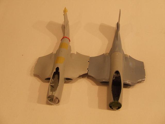1/48 - McDonnell F2H-2/P Banshee by Kitty Hawk - released - correction & F2H-2N sets by Rieth ...