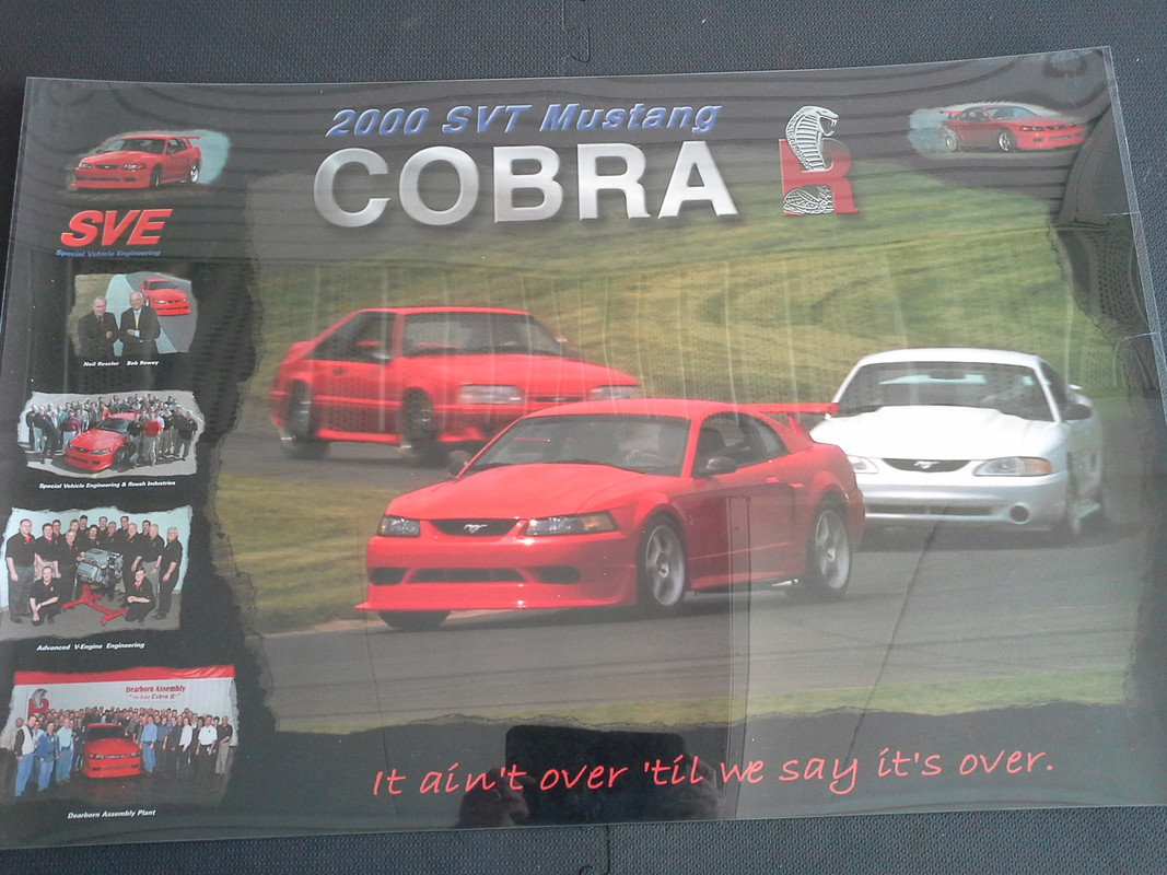 Original 2000 Cobra R posters....... | SVTPerformance.com